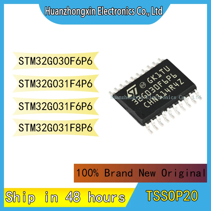 STM32G030F6P6 STM32G031F4P6 STM32G031F6P6 STM32G031F8P6 MCU TSSOP20 Integrated Circuit 100% ...