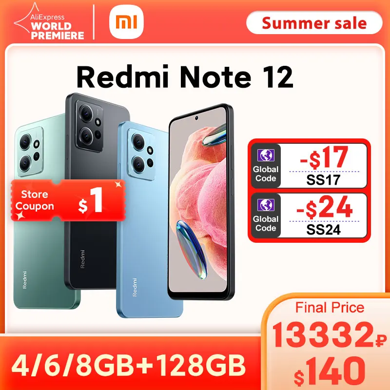 [Global Version] Xiaomi Redmi Note 12 Global Version Snapdragon® 685 ...