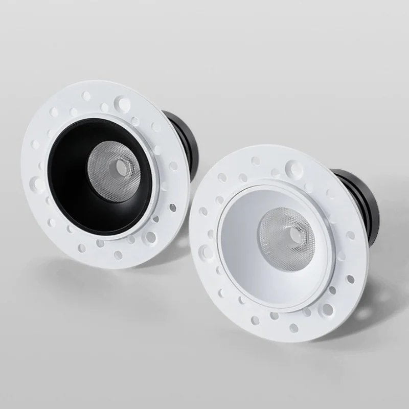 Pre-embedded-frameless-ceiling-spotlights-COB-tube-lights-hidden-anti ...