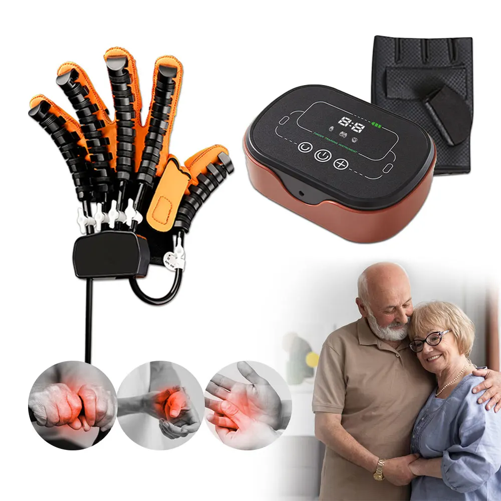 USB-Rehabilitation-Stroke-Training-Robot-Gloves-Hand-Rehabilitation ...
