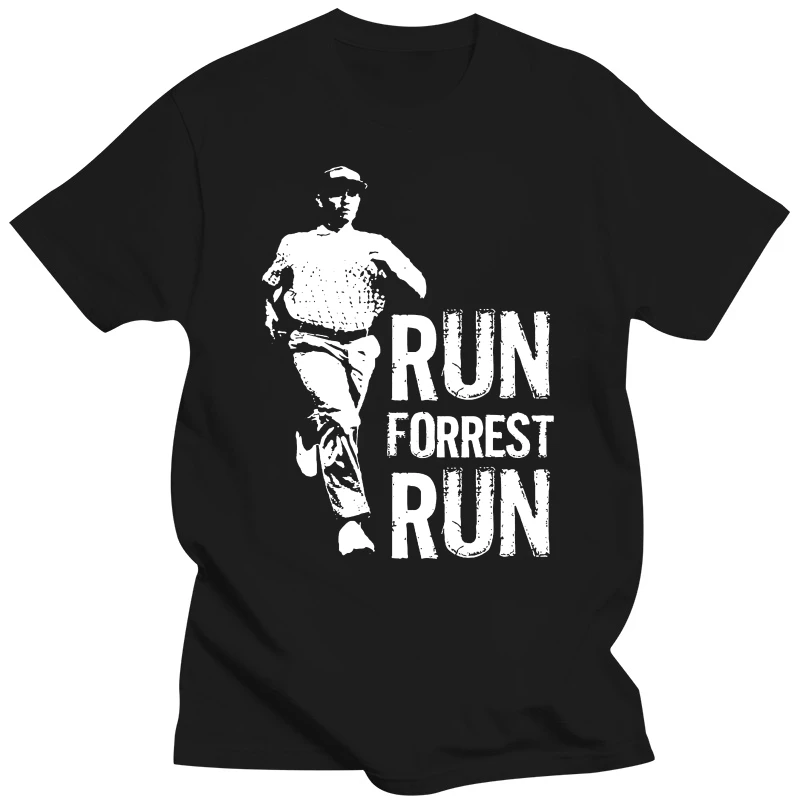 Mens-Forrest-Gump-T-Shirts-Run-Forest-Run-Forest-Gump-T-Shirt-Casual ...