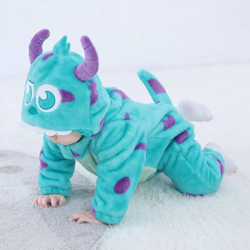 Baby-Sully-Romper-Blue-Warm-Onesie-Newborn-Bebes-Boy-Girl-Clothes ...