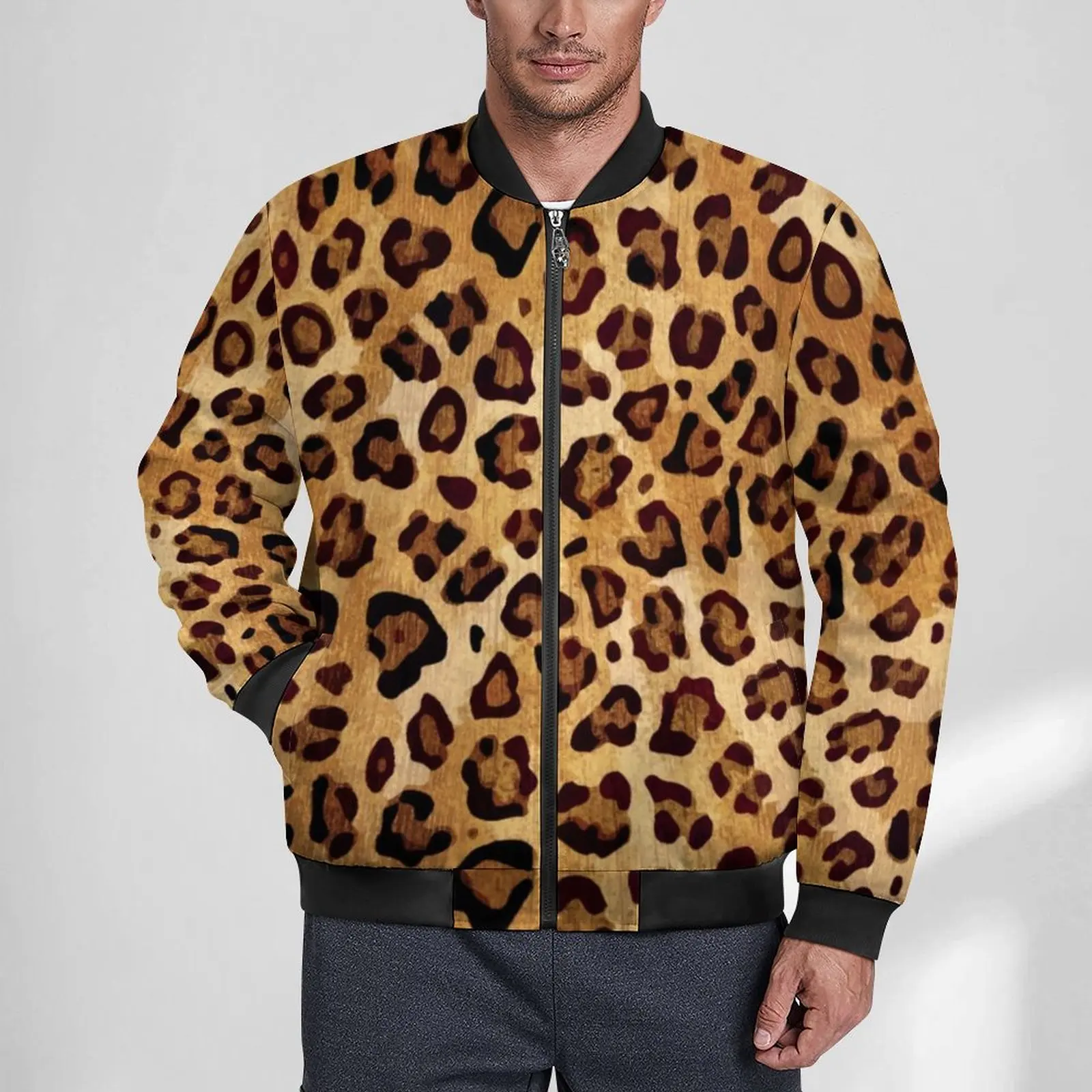 Leopard-Print-Jackets-Men-Wild-Animal-Print-Autumn-Coats-Streetwear ...