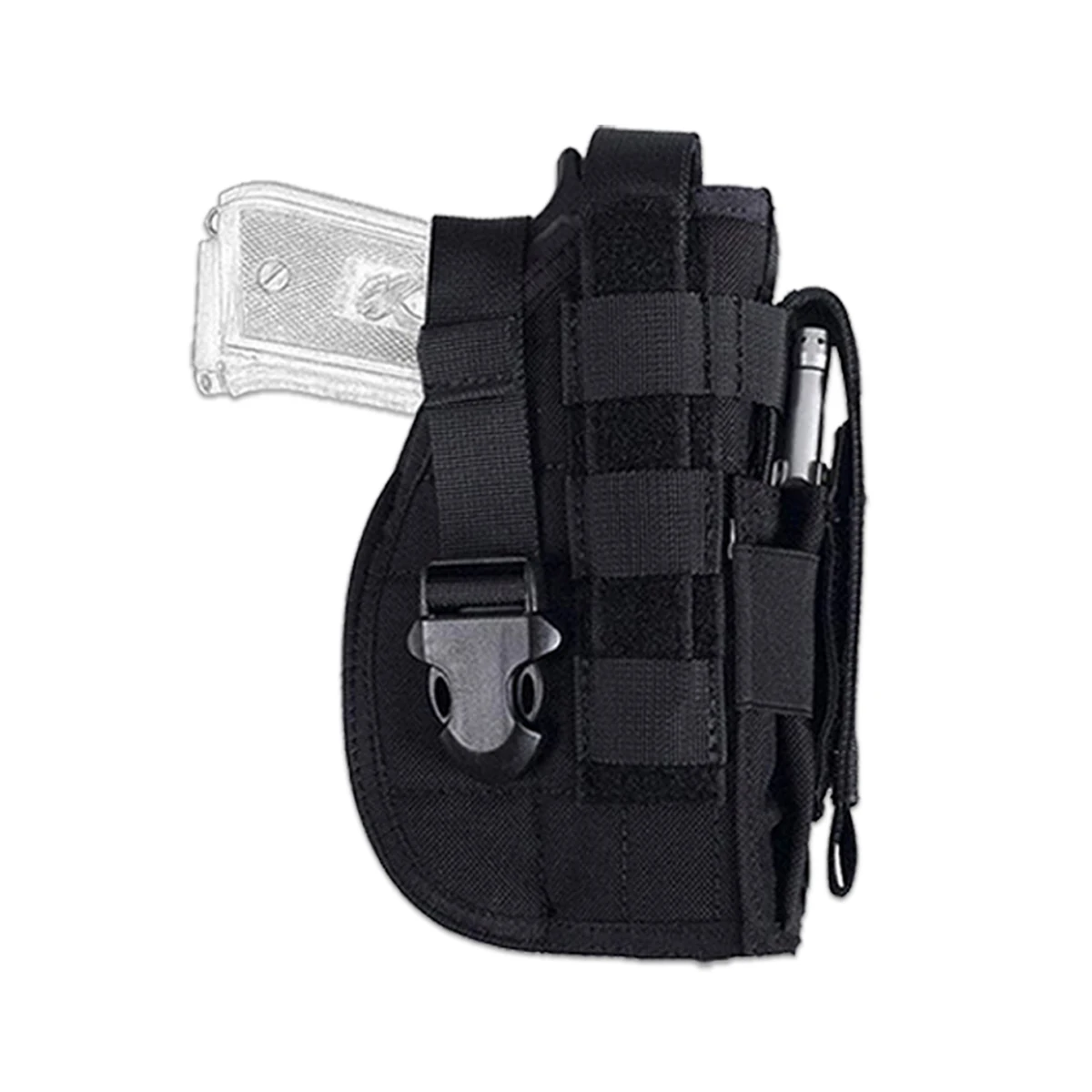 Tactical-Universal-Holster-Molle-Modular-Belt-Pistol-Right-Hand-Nylon ...