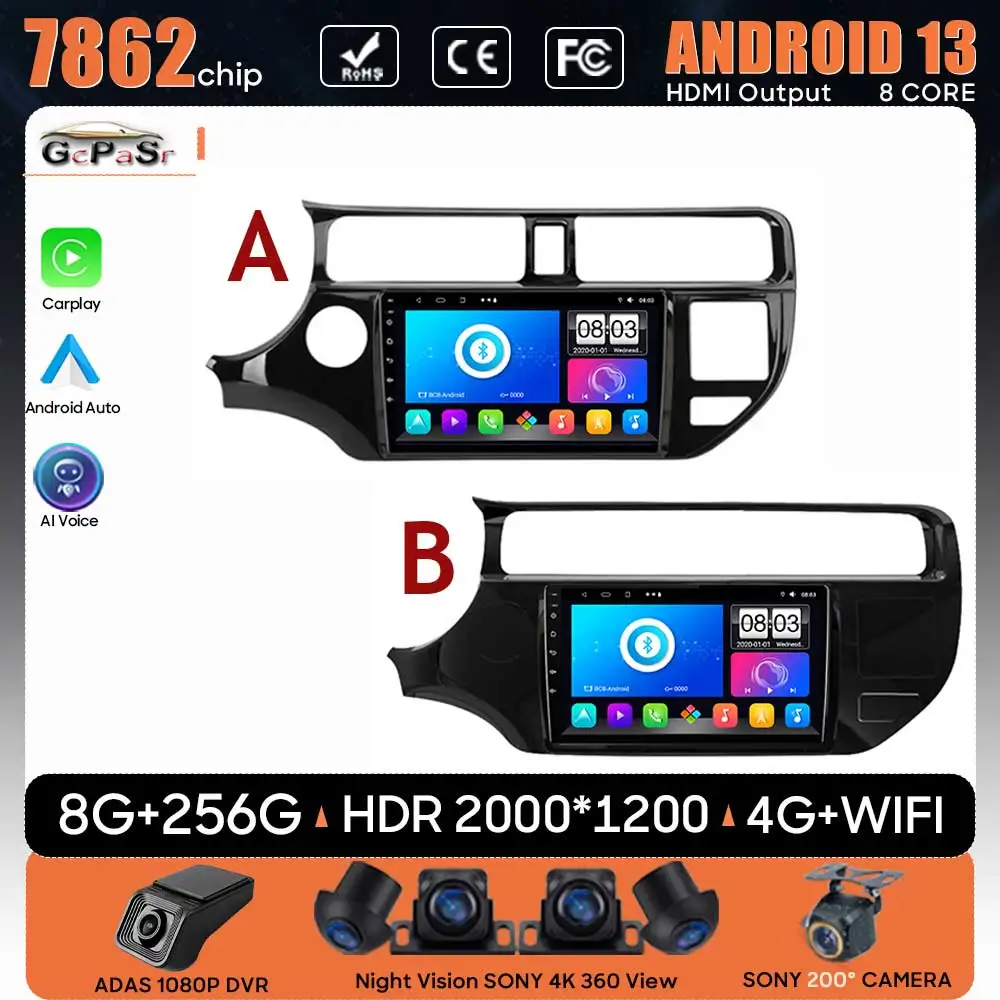 Car-Radio-Carplay-Android-13-For-KIA-K3-RIO-2011-2015-Kia-RIO-K3-2015 ...