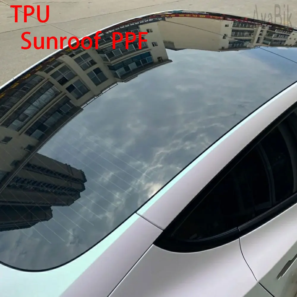 1-x-3M-TPU-Rainroof-sunroof-anti-fouling-protection-film-VLT79-PPF-Car ...