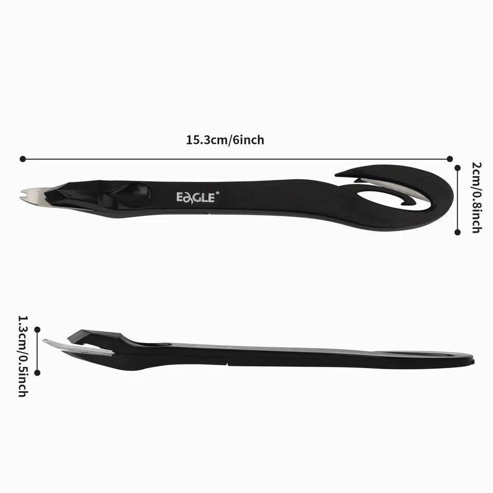 Letter Openers 3-Pack Safety Envelope Openers With Scale & Magnifier ...