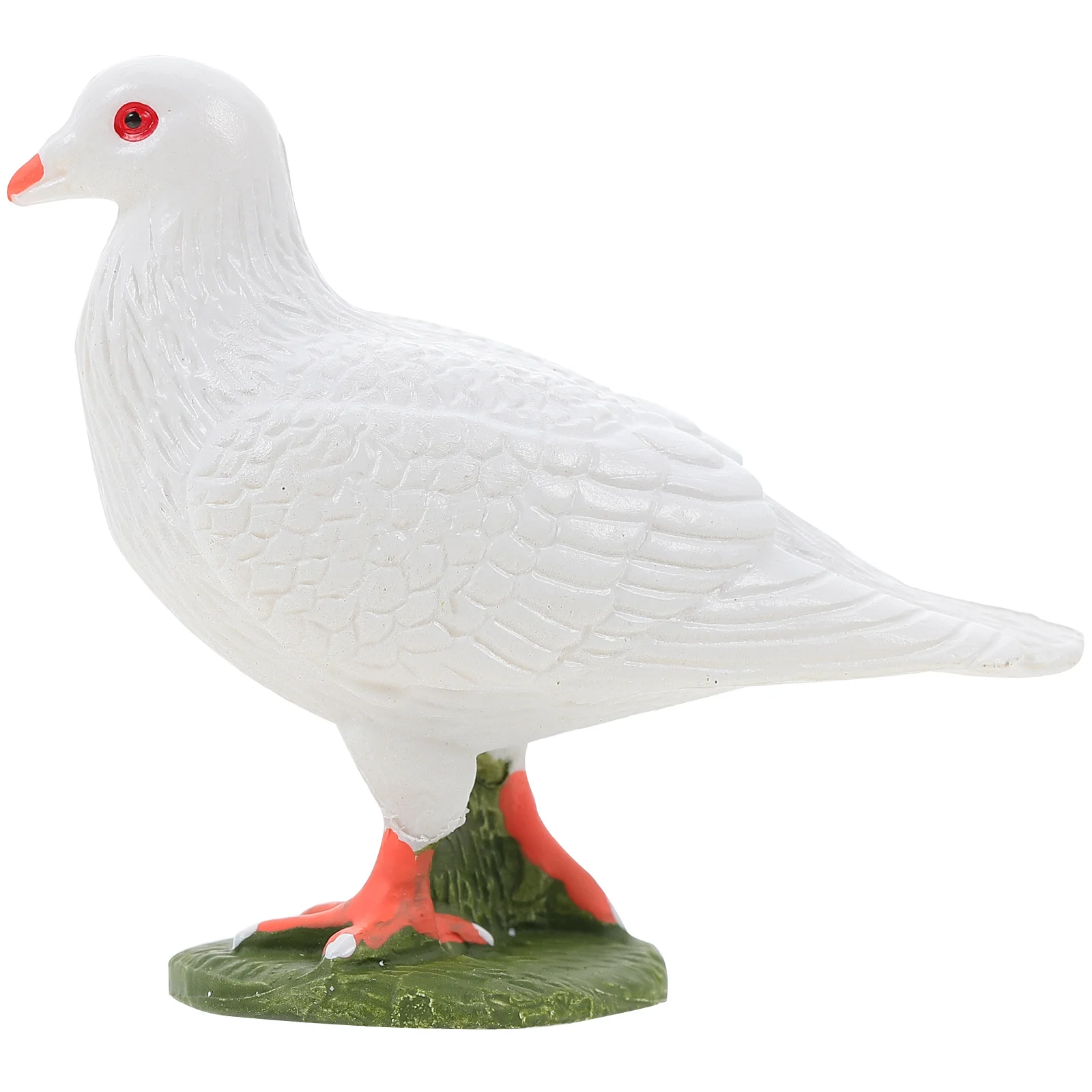 Pigeon-Model-Toy-Dove-Figurine-Figures-Decor-Animal-Ornaments-Small ...