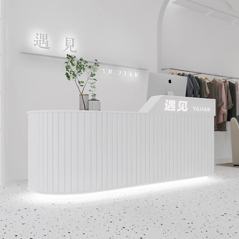 Salon Bakery Cashier Counter Supermarket Checkout Bar Counter Reception ...