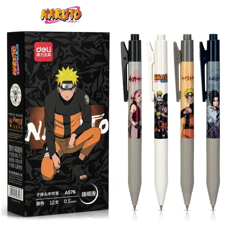 1-6Pcs-Naruto-Gel-Pens-for-School-Supplies-Child-Study-Stationery ...