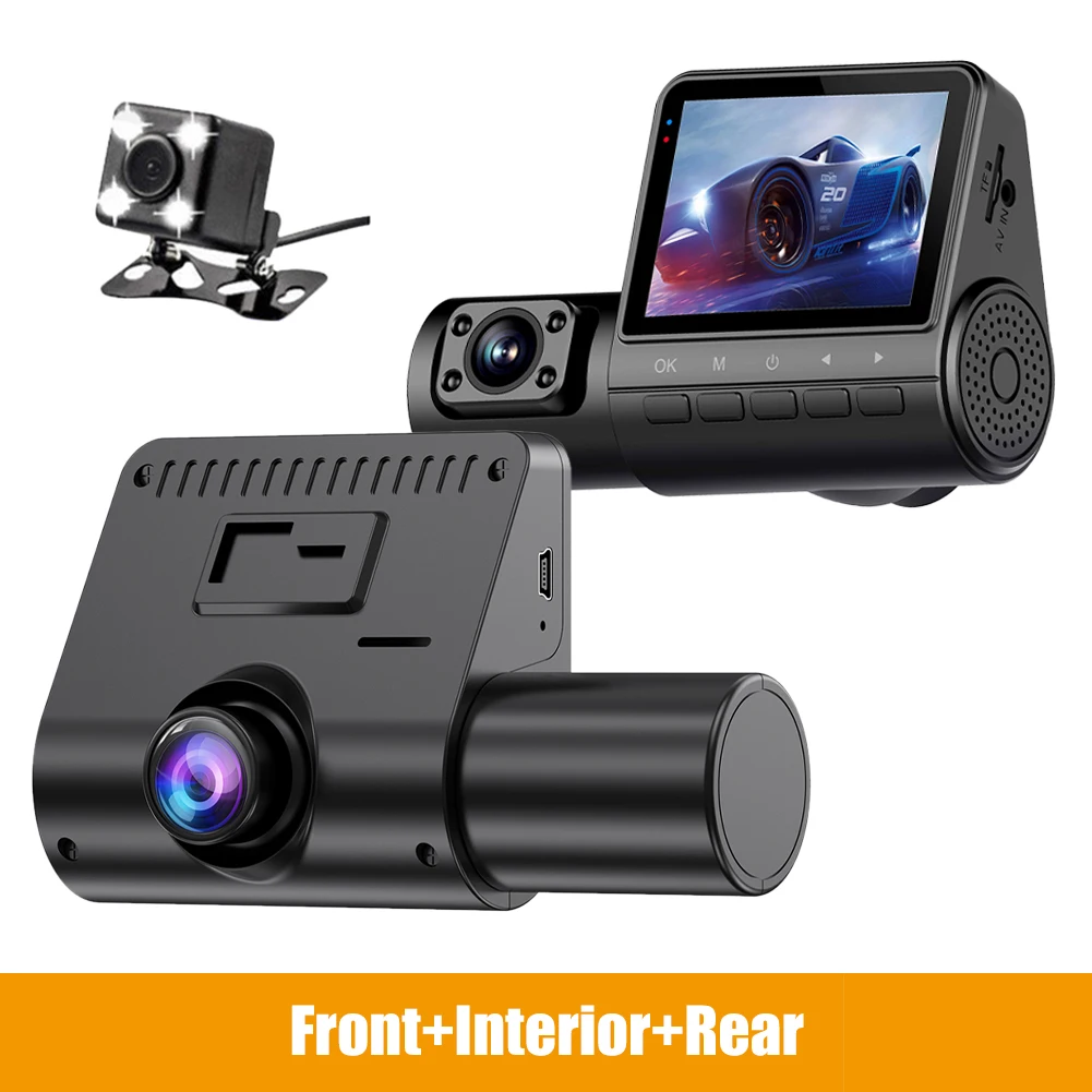 1080P-Car-Dash-Cam-Front-Inside-Rear-3-Channel-Car-Recording-Camera ...
