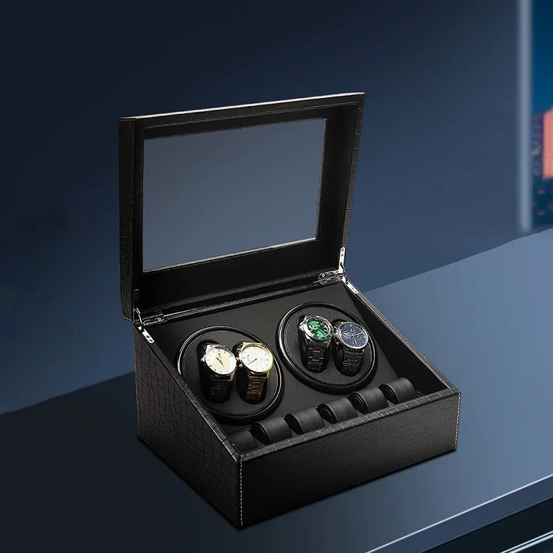 Automatic-Rotating-Mechanical-Watch-Winders-Portable-Watch-Organizer ...