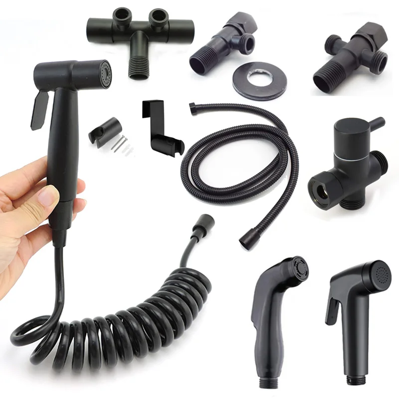 Bathroom-Toilet-Wash-Faucet-Bidet-Set-Spray-Gun-Sprayer-Shower-Head ...