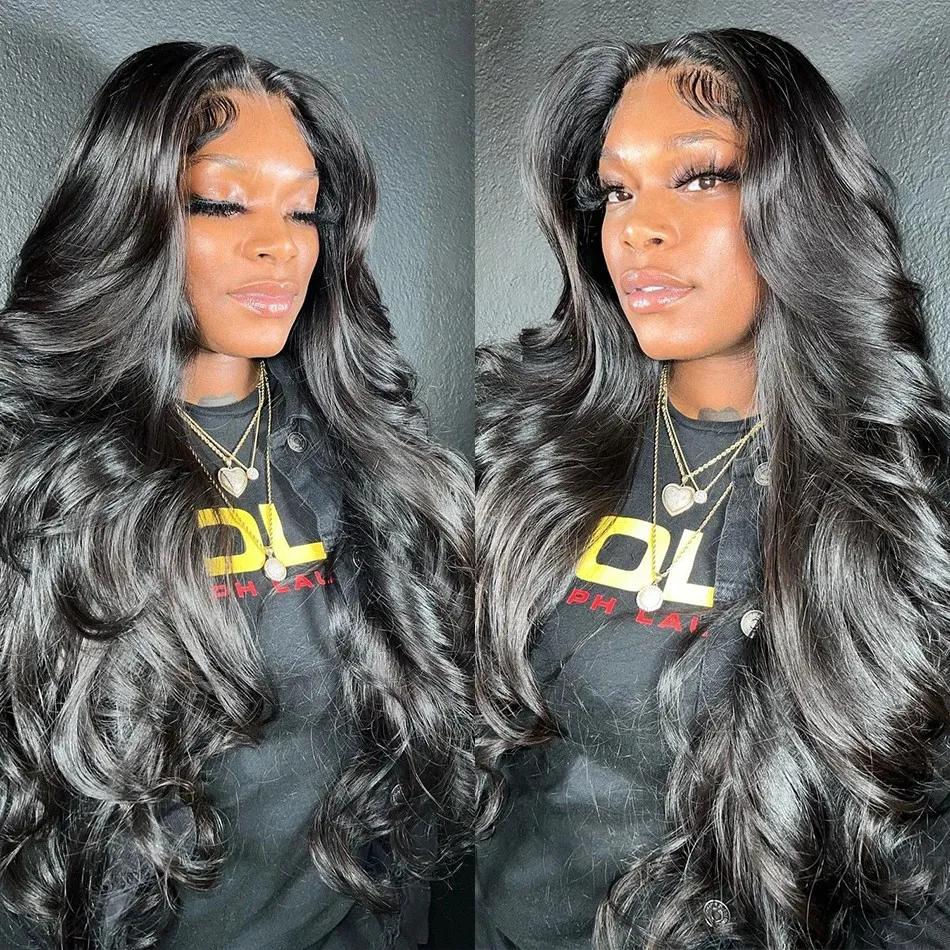 Body-Wave-Lace-Frontal-Human-Hair-Wig-13x4-30-32-inch-Natural-Black ...