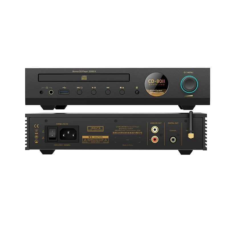 SHANLING CD80 II CD80II Modernized CD Player HD850 Driver dual SGM8262 ...