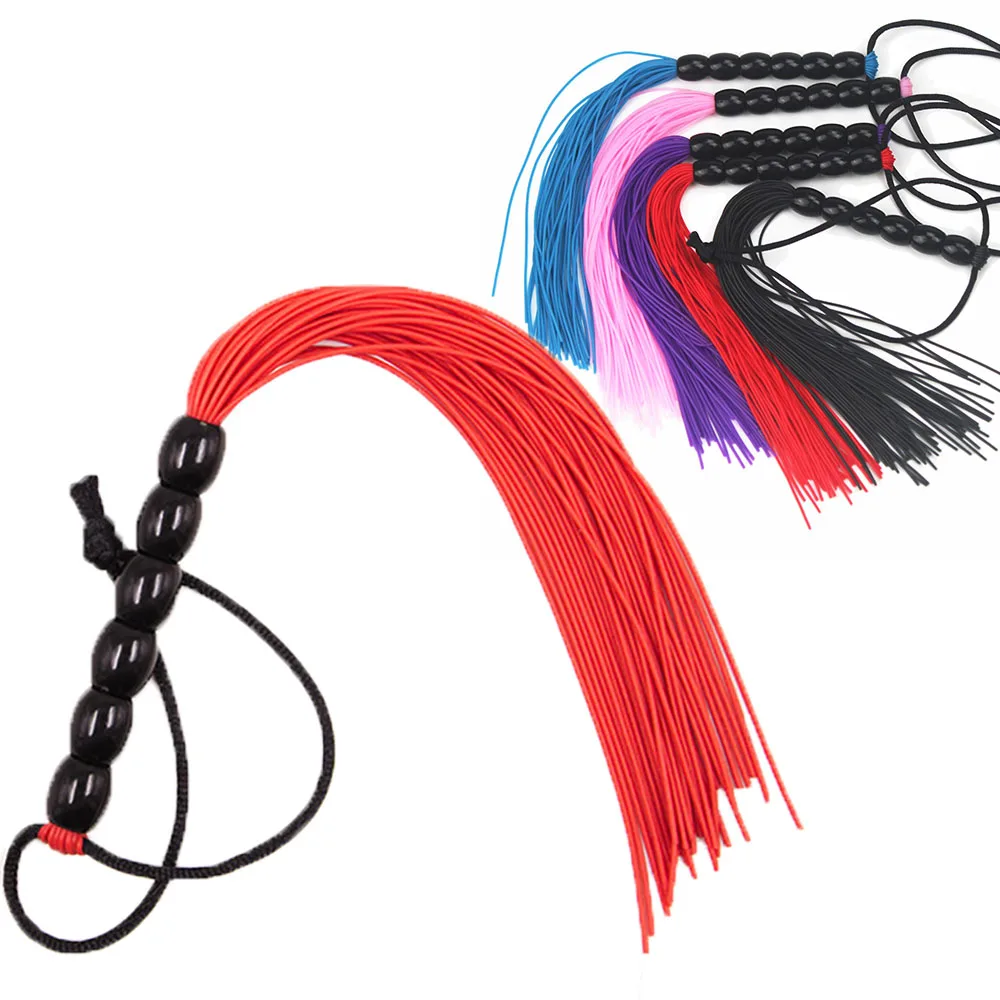 Tails-Rubber-Whip-Trick-Fetish-Spanking-Paddle-Fantasy-Mini-Flogger-Sex-Toys-For-Couples-SM ...