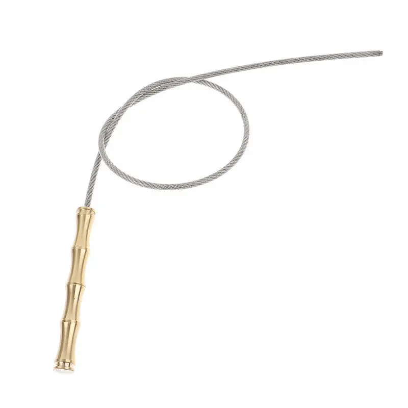 Brass Tactical Whip Alloy Handle Emergency Tool Self Defense Aluminum ...