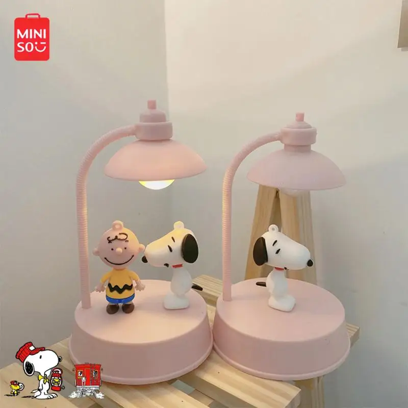 Miniso-Snoopy-Night-Light-Girls-Lamps-for-Room-Home-Decorations-Charlie ...