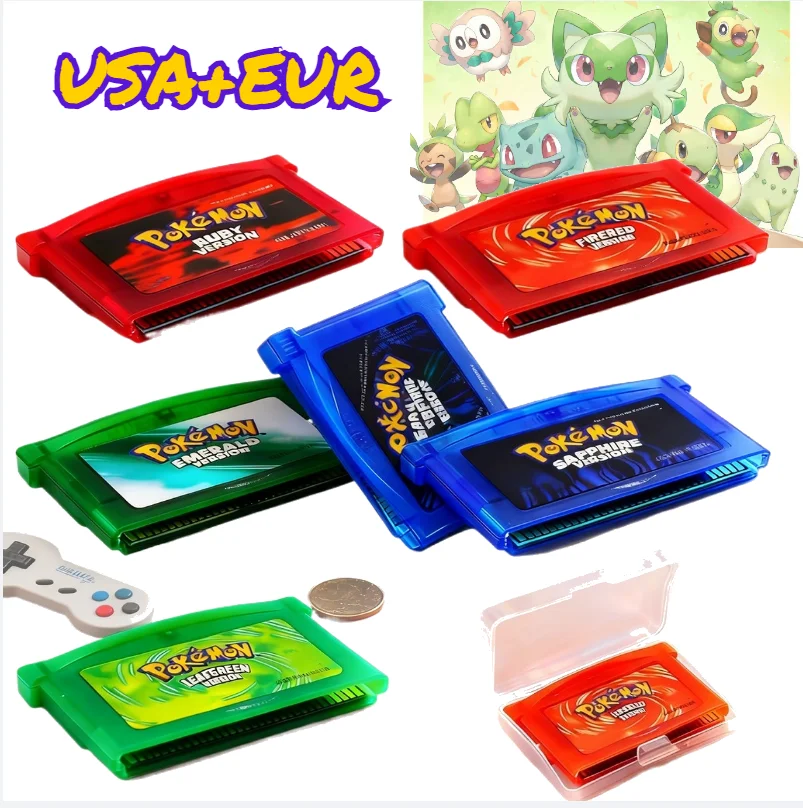 Nueva Tarjeta de Juego GBA, Cartucho de Consola de Videojuegos de 32 ...