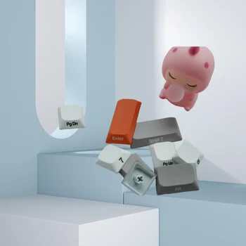 XVX Slope Low Profile Keys Side-Printed Keycaps 131 Keys (6 Colors) Low ...