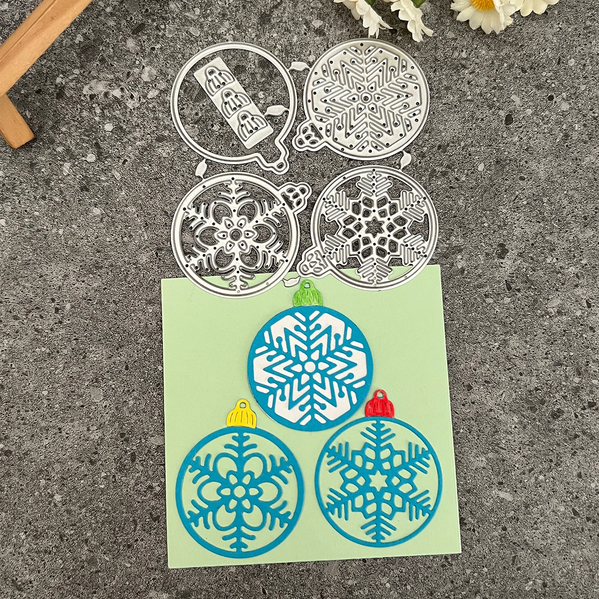 Christmas-bell-snowball-Metal-Cutting-Dies-For-DIY-Scrapbooking-Album ...