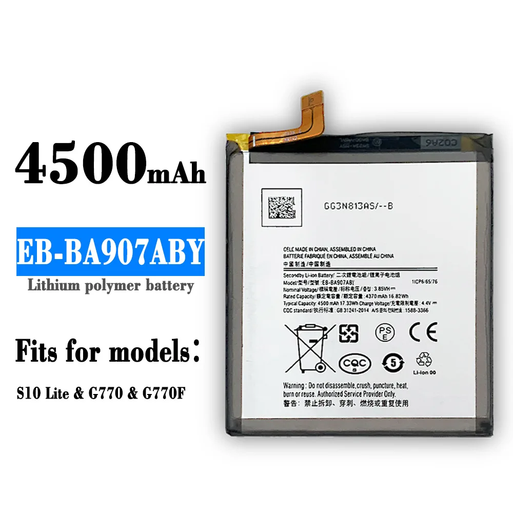 Orginal Replacement Battery Eb-ba907aby For Samsung Galaxy S10 Lite ...