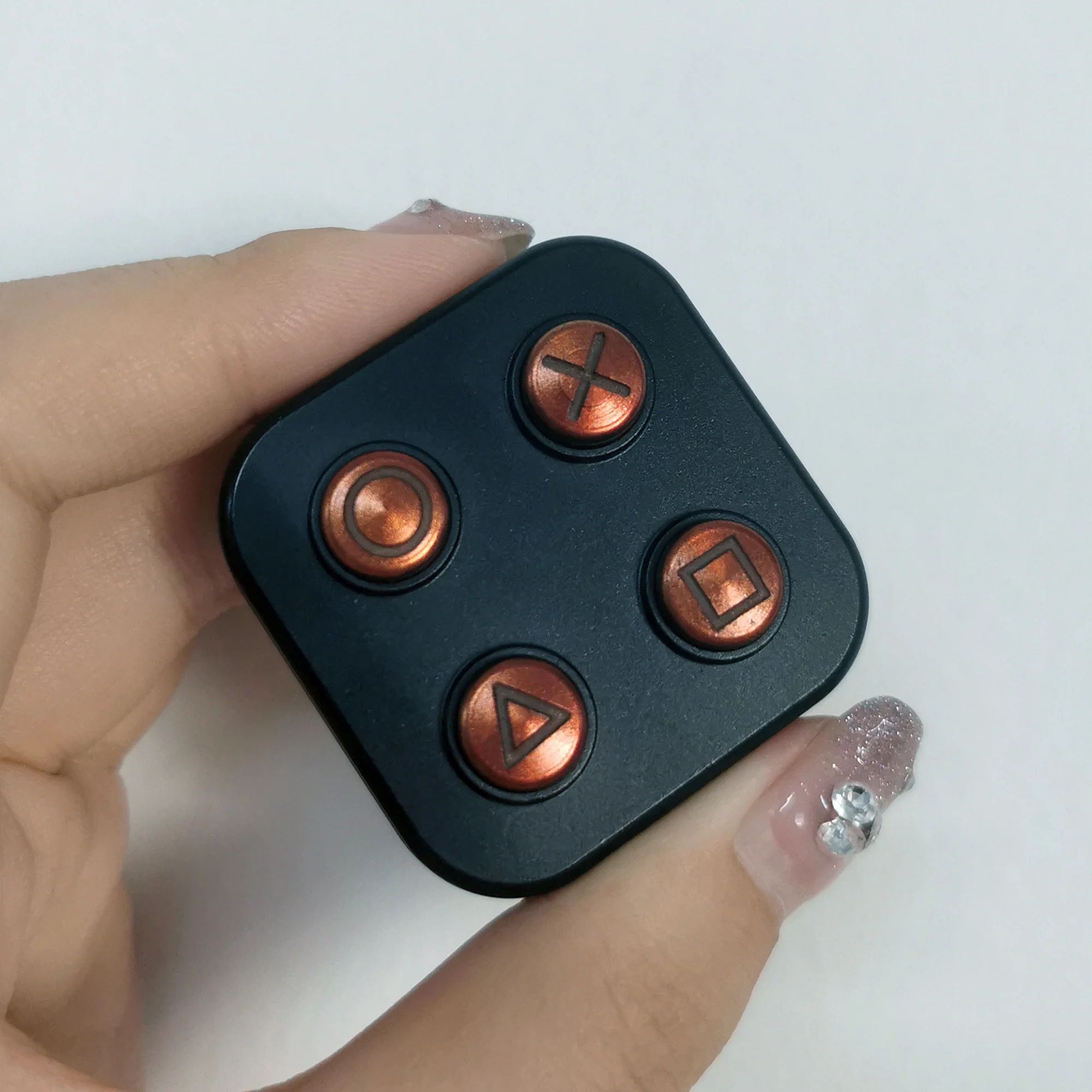 Fingertip Gyro Metal Material Adult Edc Hand-cranked Gyro Seiko Metal ...