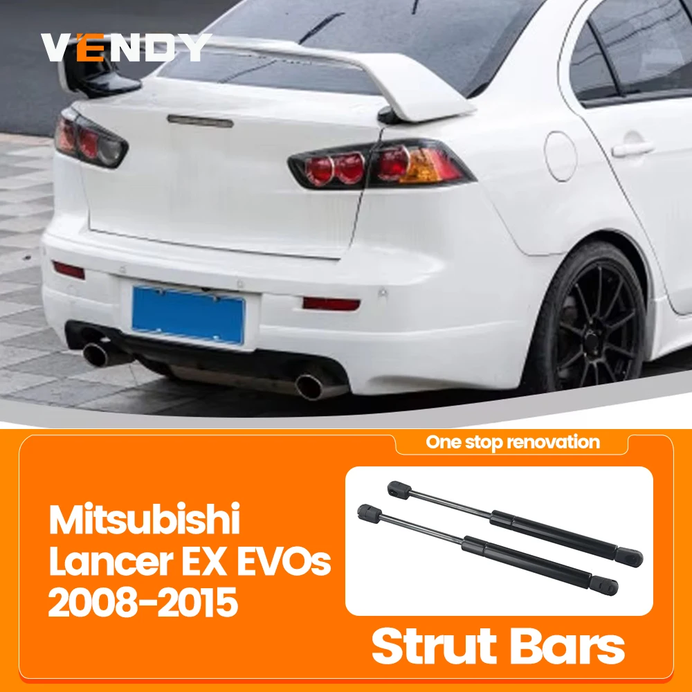 Rear Trunk Tailgate Strut For Mitsubishi Lancer EX EVOs 2008-2015 2pcs ...