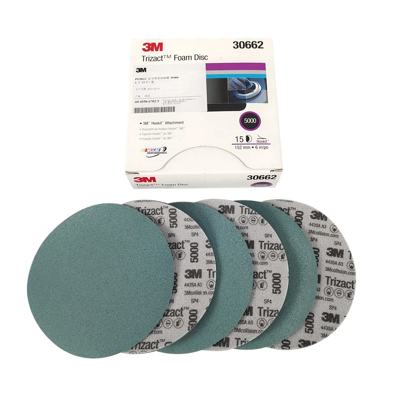 3M-TRIZACT-FOAM-DISC-PN30662-Pyramid-Back-Velvet-Sand-DISC-P5000-152mm ...