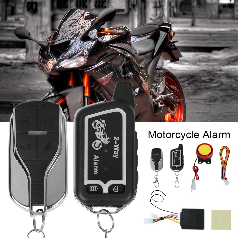 Motorcycle-2-Way-Alarm-System-Remote-Control-Anti-theft-Protection ...