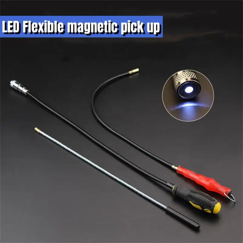 Flexible-Hand-Tools-Magnetic-Claws-Pick-Up-Garage-Tool-Magnet-Long ...