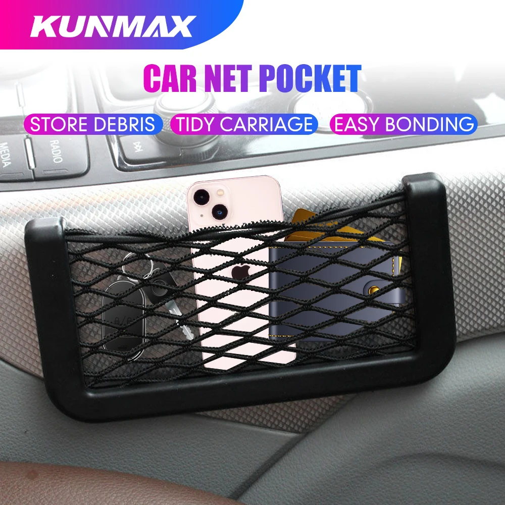 1Pc-Car-Multifunctional-Phone-Storage-Net-Mesh-Resilient-Car-Carrying ...