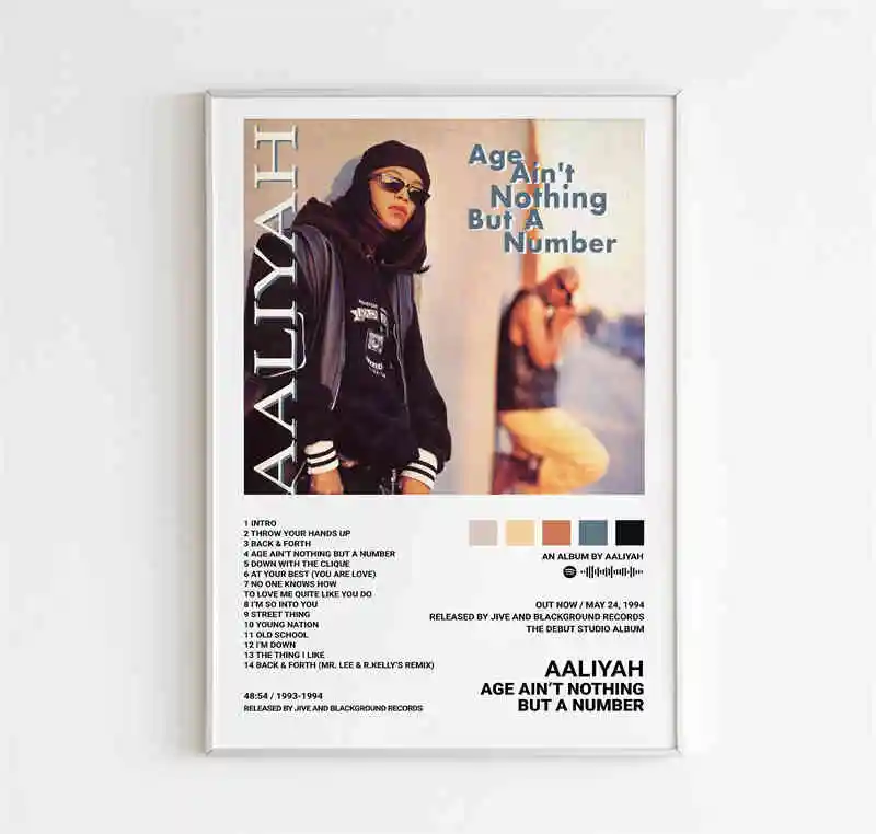 Aaliyah One In A Million Album Cover