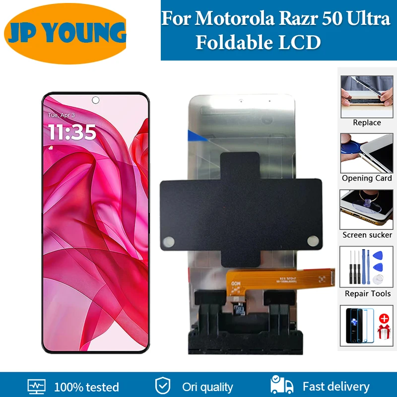 6-9-AMOLED-For-Motorola-Razr-50-Ultra-Foldable-LCD-Touch-Screen ...