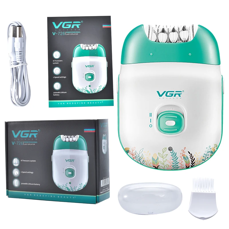 Powerful Rechargeable Women Epilator Electric Female Epilator For Face ...