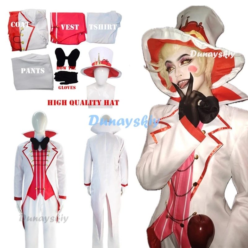 Anime-Lucifer-Cosplay-Morning-Star-Costume-Wigs-Men-Uniform-Suit-Jacket ...