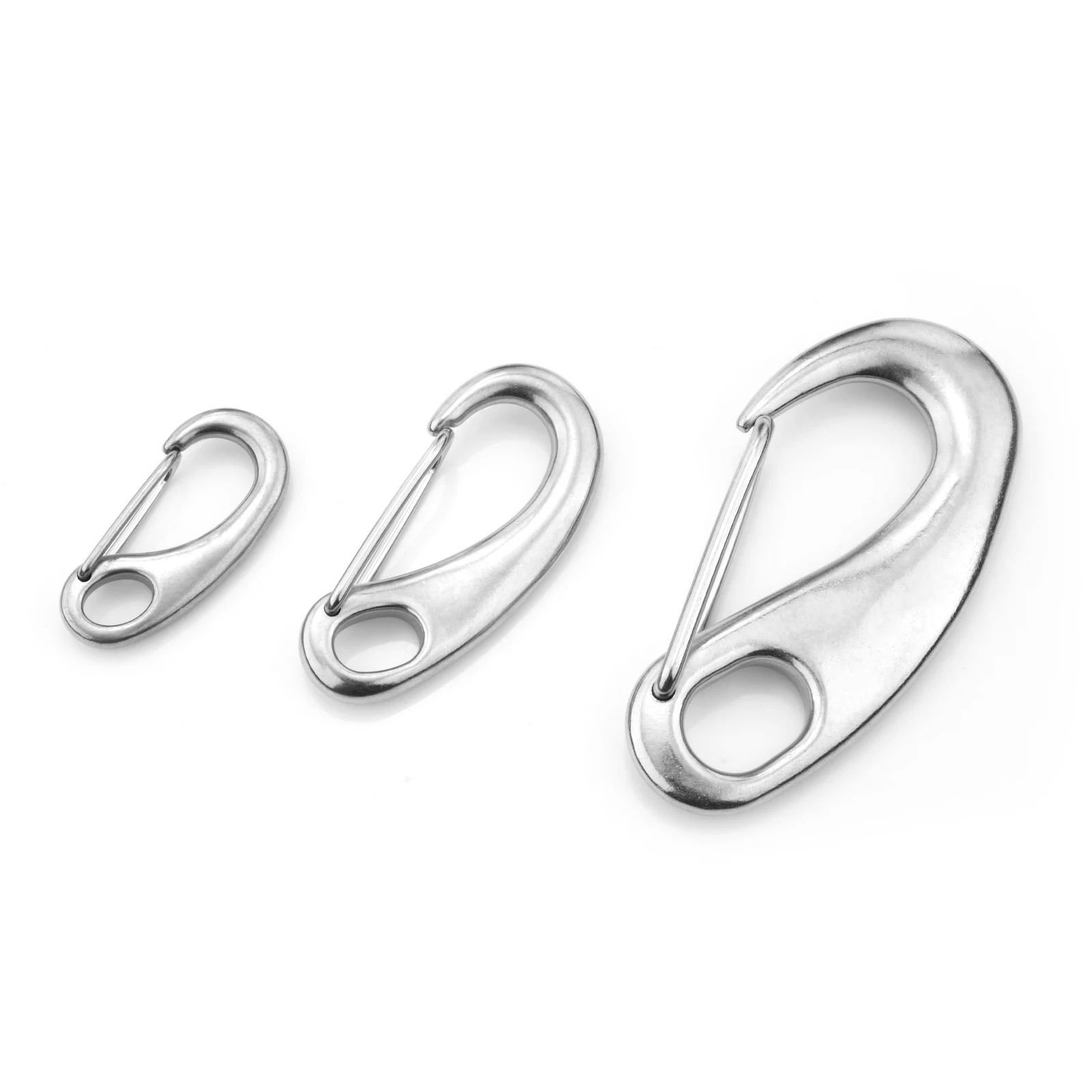 50-70-100mm-Boat-Marine-Stainless-Steel-316-Spring-Snap-Hook-Clips ...