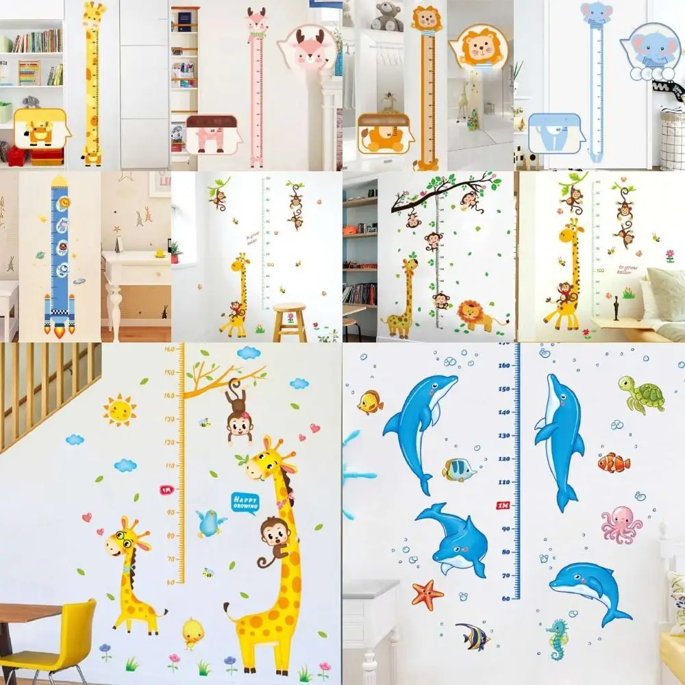 Practical-Height-Measurement-Wall-Stickers-Waterproof-Baby-Nursery-Wall ...