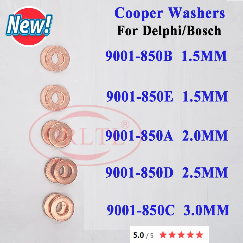 Gasket-9001-850-9001-850B-for-Delphi-Injector-Copper-Washer-Shims-9001 ...