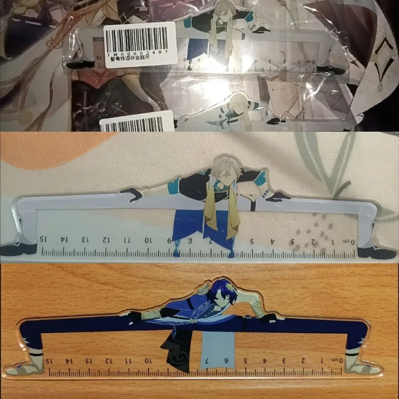 Honkai-Star-Rail-Cool-Long-Leg-15cm-Acrylic-Straight-Ruler-Metric ...