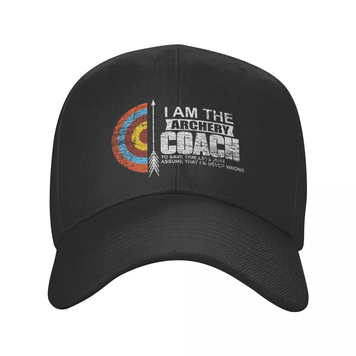 Classic-Unisex-Archery-Loving-Baseball-Cap-Adult-Archer-Adjustable-Dad ...