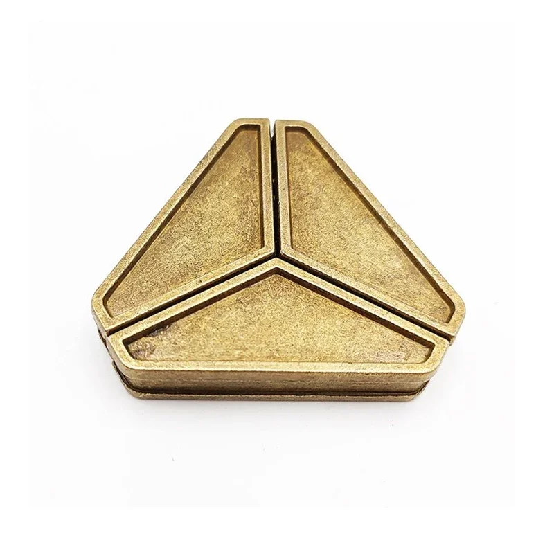 Alloy-Triangle-Lock-Puzzle-Brain-Teasers-Adults-IQ-For-Children-Quebra ...