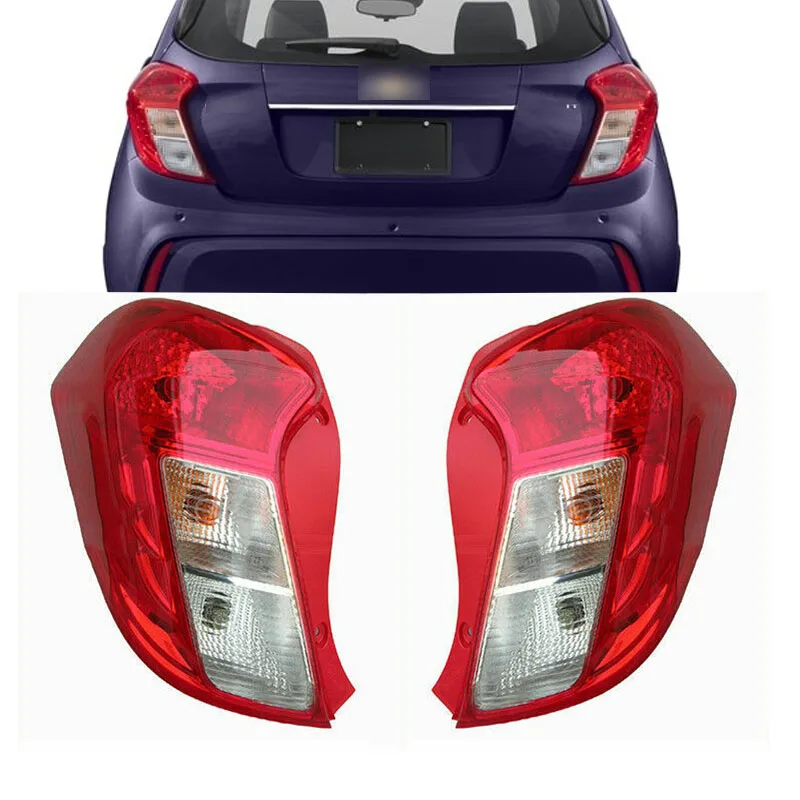 Conjunto de luz traseira traseira para Chevrolet Spark, lâmpada para ...