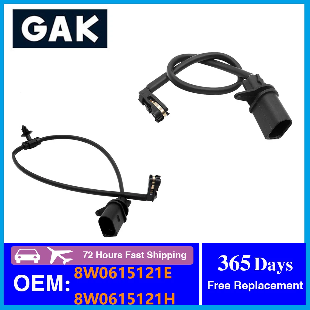 GAK-Front-Left-Rear-Right-8W0615121E-8W0615121H-Brake-Pad-Wear-Sensor ...