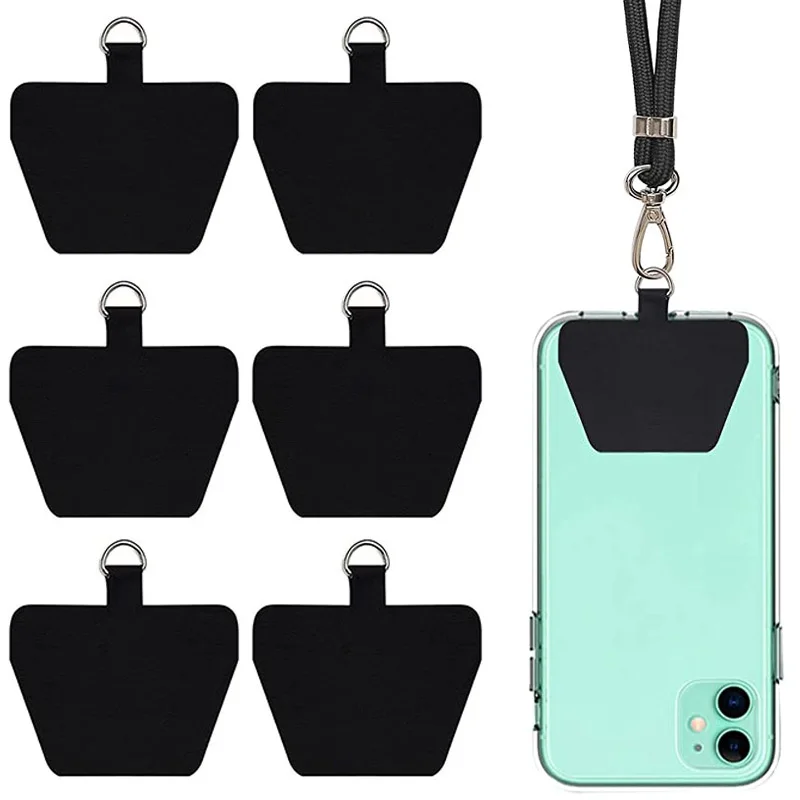 6pcs Universal Mobile Phone Mounting Gasket Adhesive Lanyard ...
