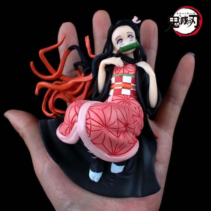 Mini figurine Nezuko en PVC Demon Slayer, Kimetsu No Yaiba, One More ...