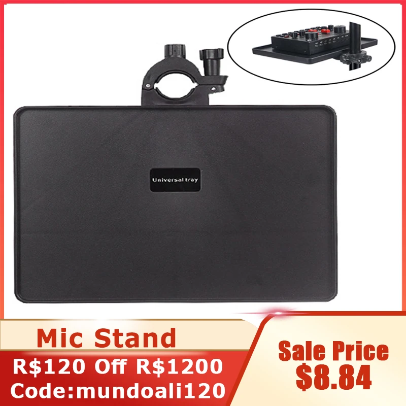 Universal-Sound-Card-Tray-Live-Broadcast-Microphone-Rack-Stand-Phone ...