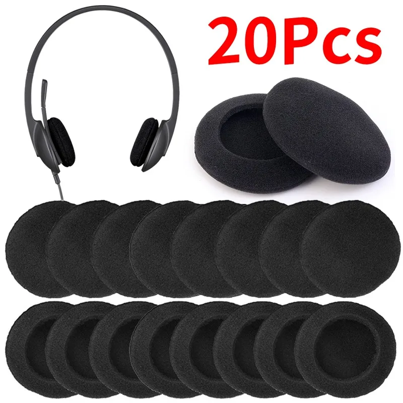 Thickened-Foam-Ear-Pads-for-Headphones-Sponge-Replacement-Ear-Cushions ...