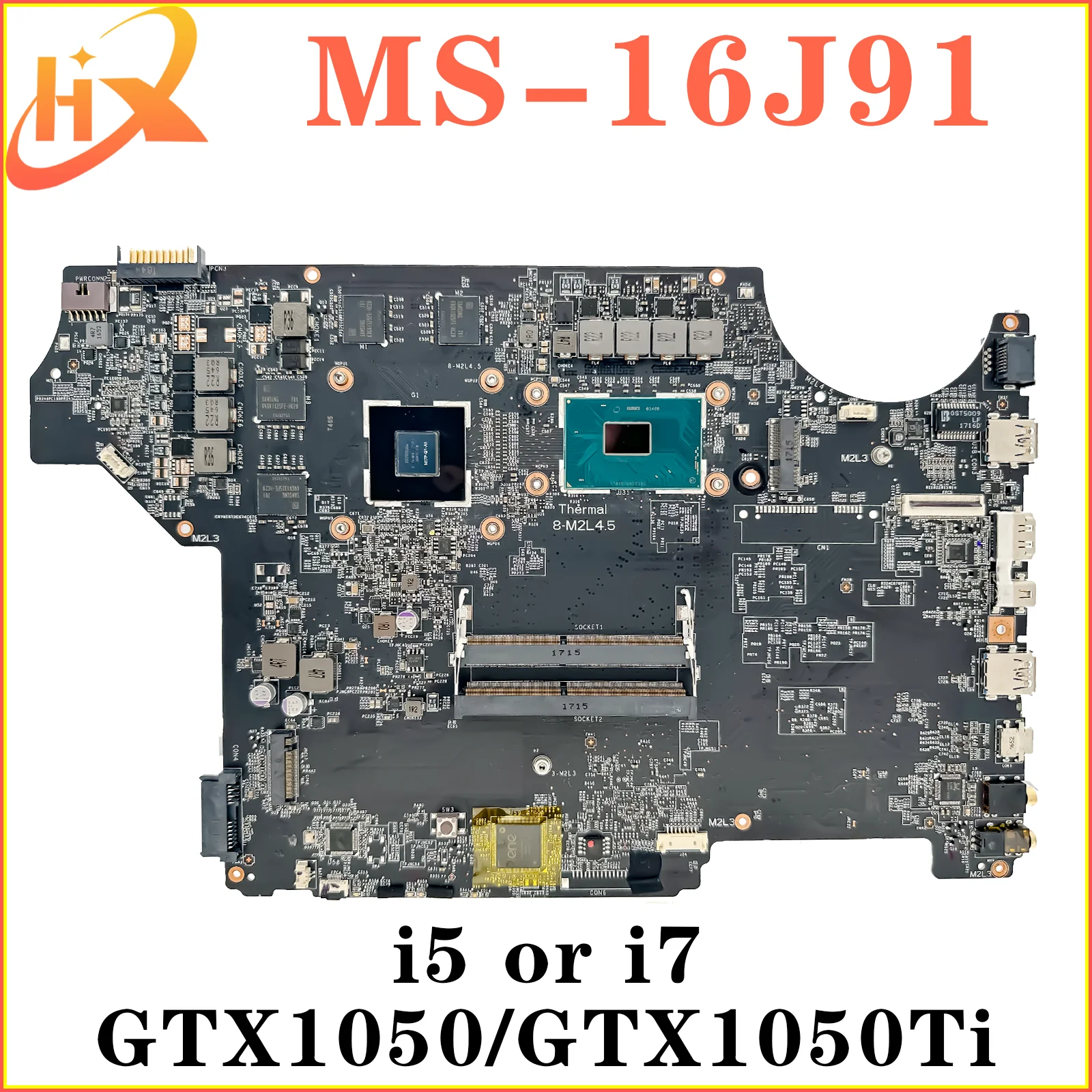 Placa-base-para-ordenador-port-til-MSI-MS-16J91-GP62-PE60-GL62M-i5-i7-7 ...