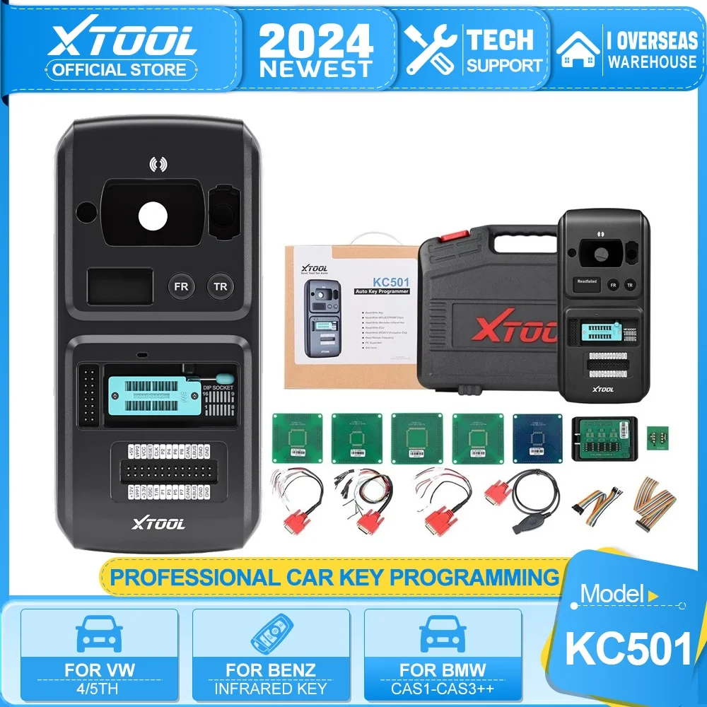 XTOOL-KC501-Professional-Car-Key-Chip-Programmer-For-Benz-Infrared-Key ...